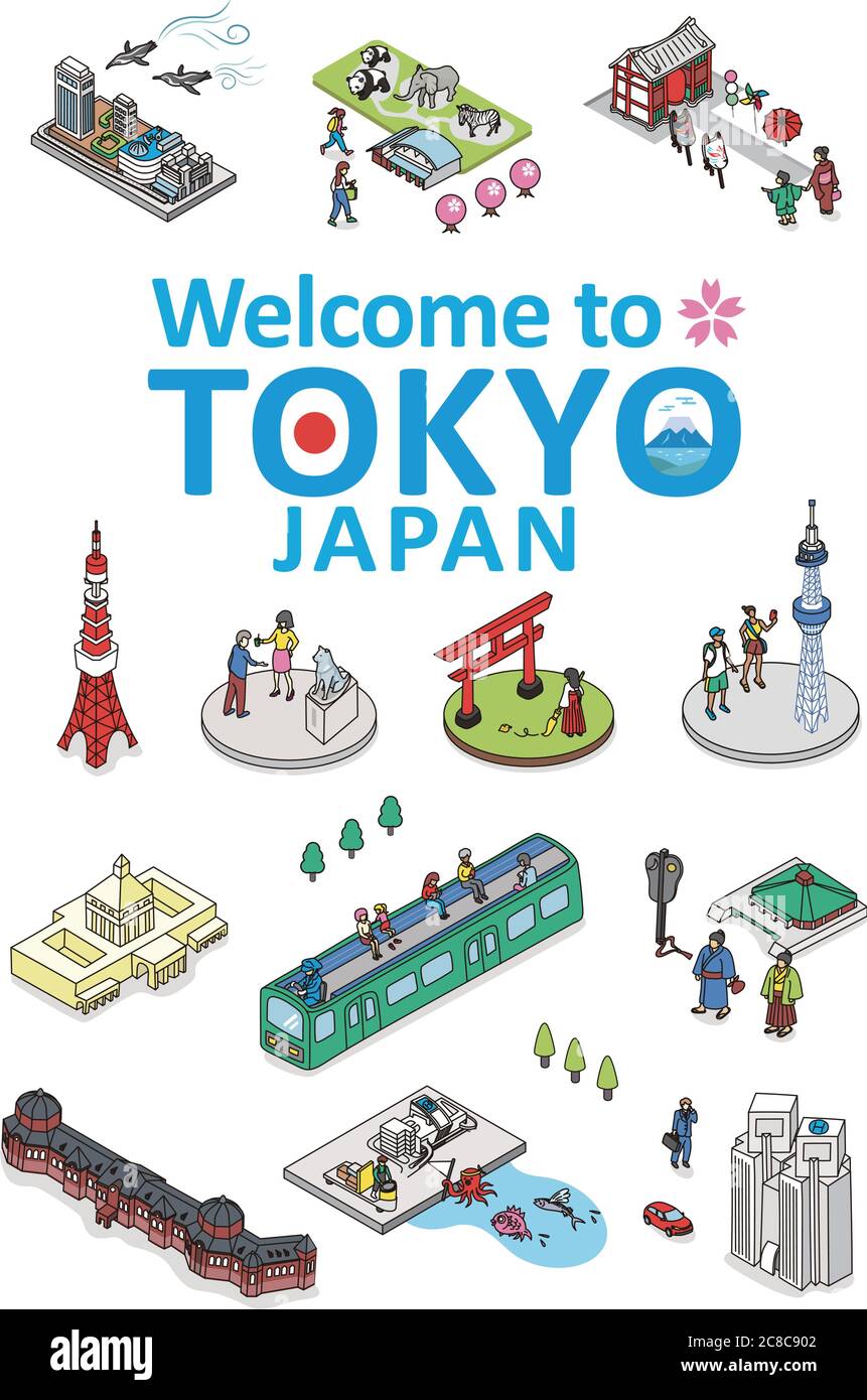 Tokyo ueno station Stock Vector Images - Alamy