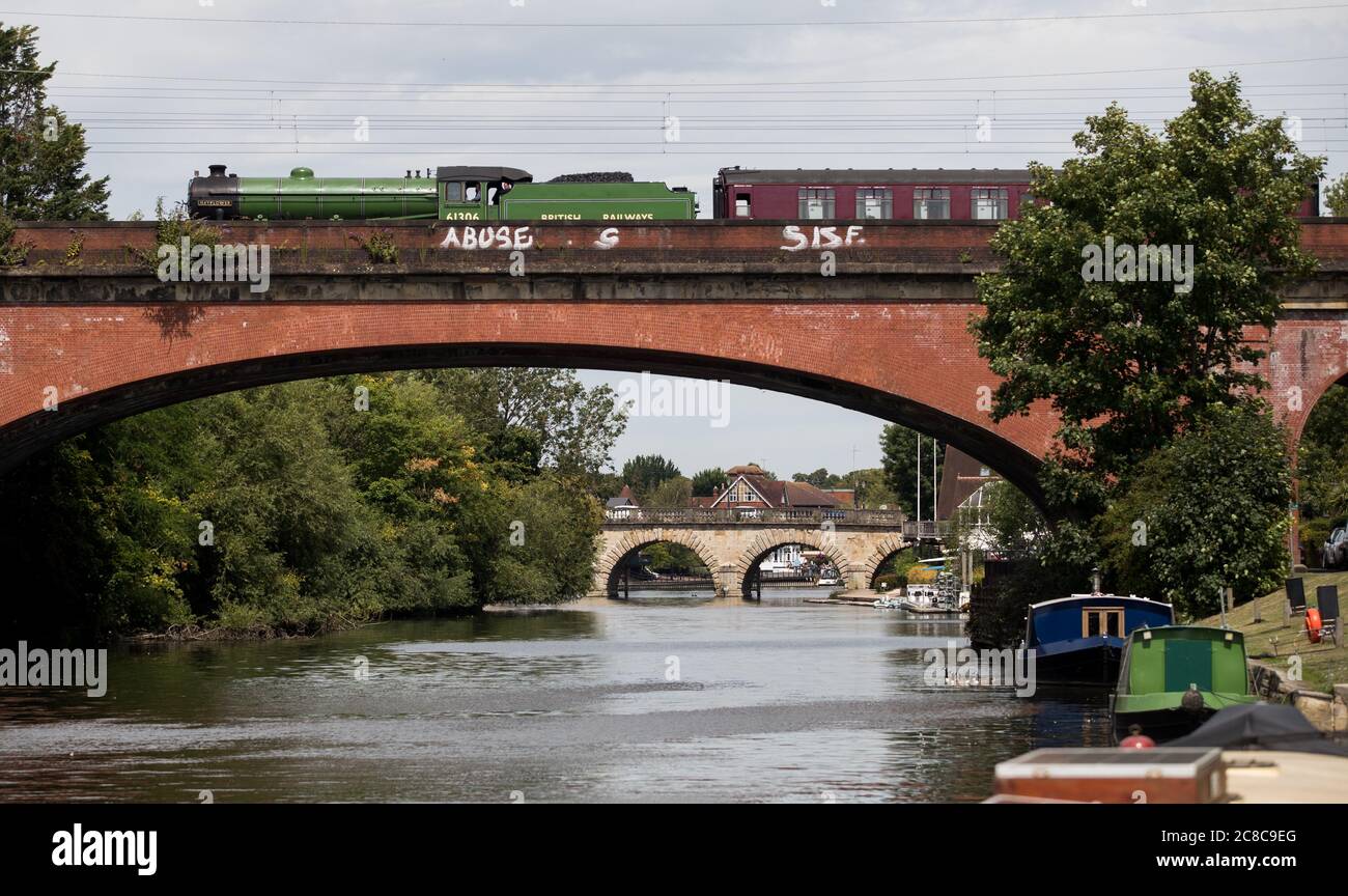 The LNER Thompson Class B1 steam locomotive 61306, named Mayflower ...