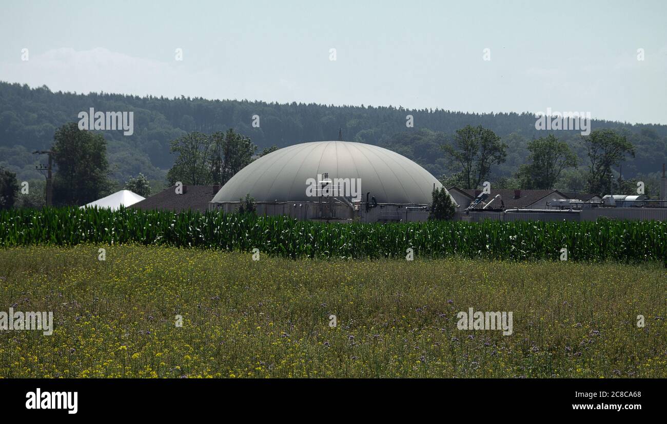Corn silage biogas production hi-res stock photography and images - Alamy