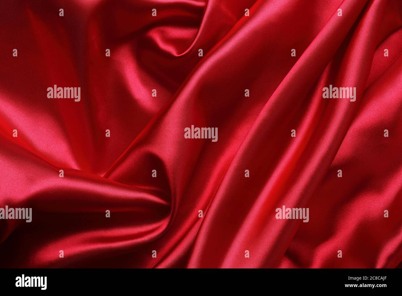 red satin fabric for background use Stock Photo - Alamy