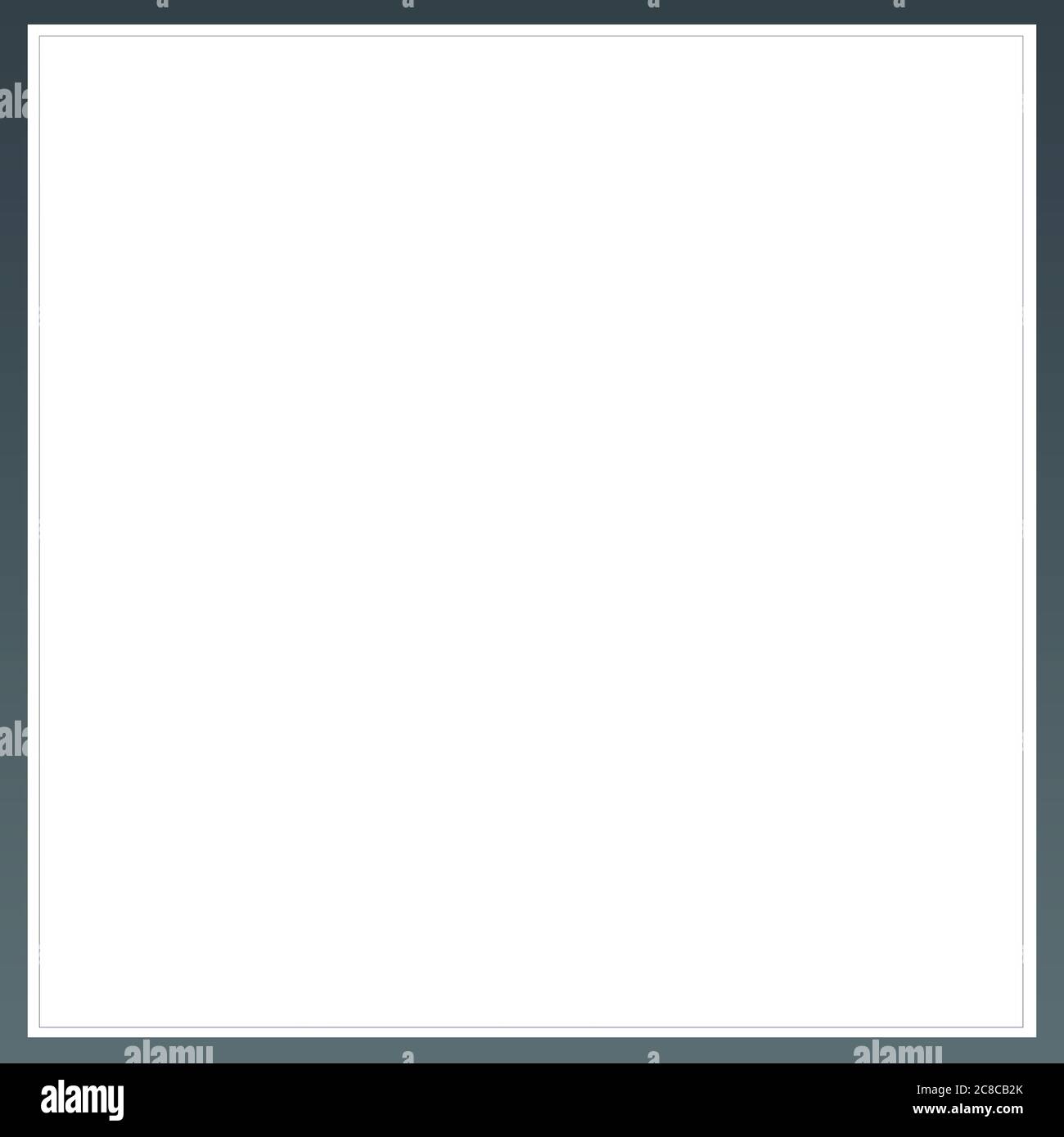 Modern Empty Thick Grey Frame Box -For Social Media Post, Card, Poster ...