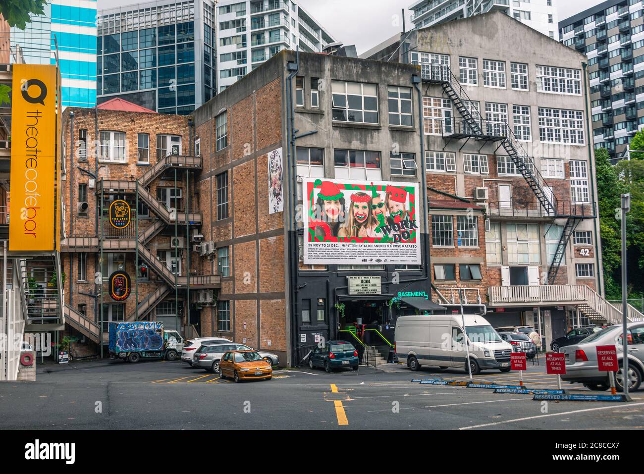 The Basement Theatre in Auckland, New Zealand Stock Photo - Alamy