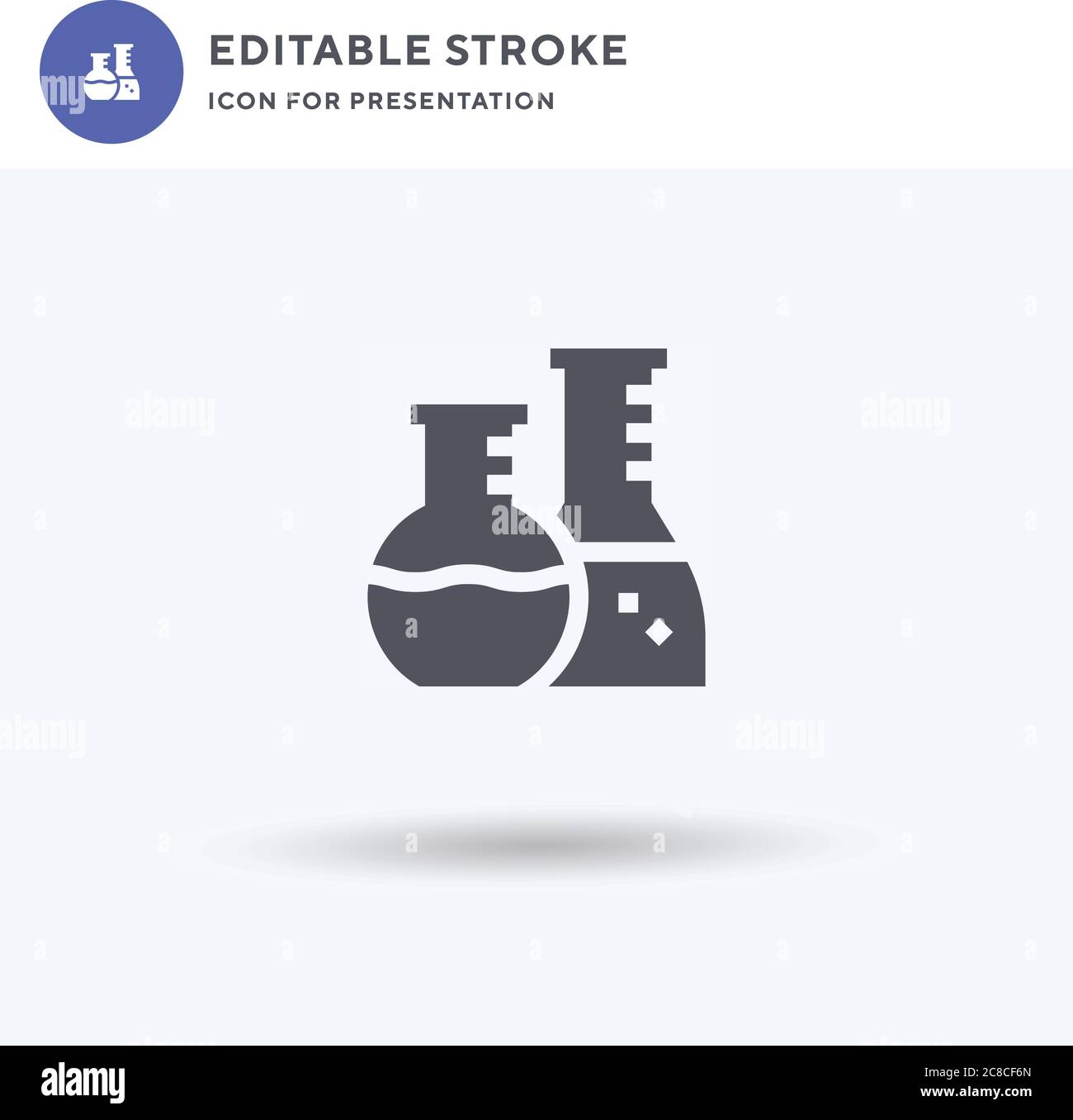 Laboratory icon vector, filled flat sign, solid pictogram isolated on ...