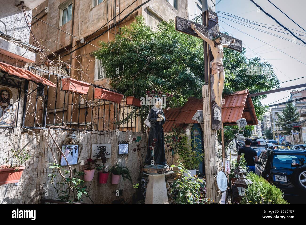 Maronite cross hi-res stock photography and images - Alamy