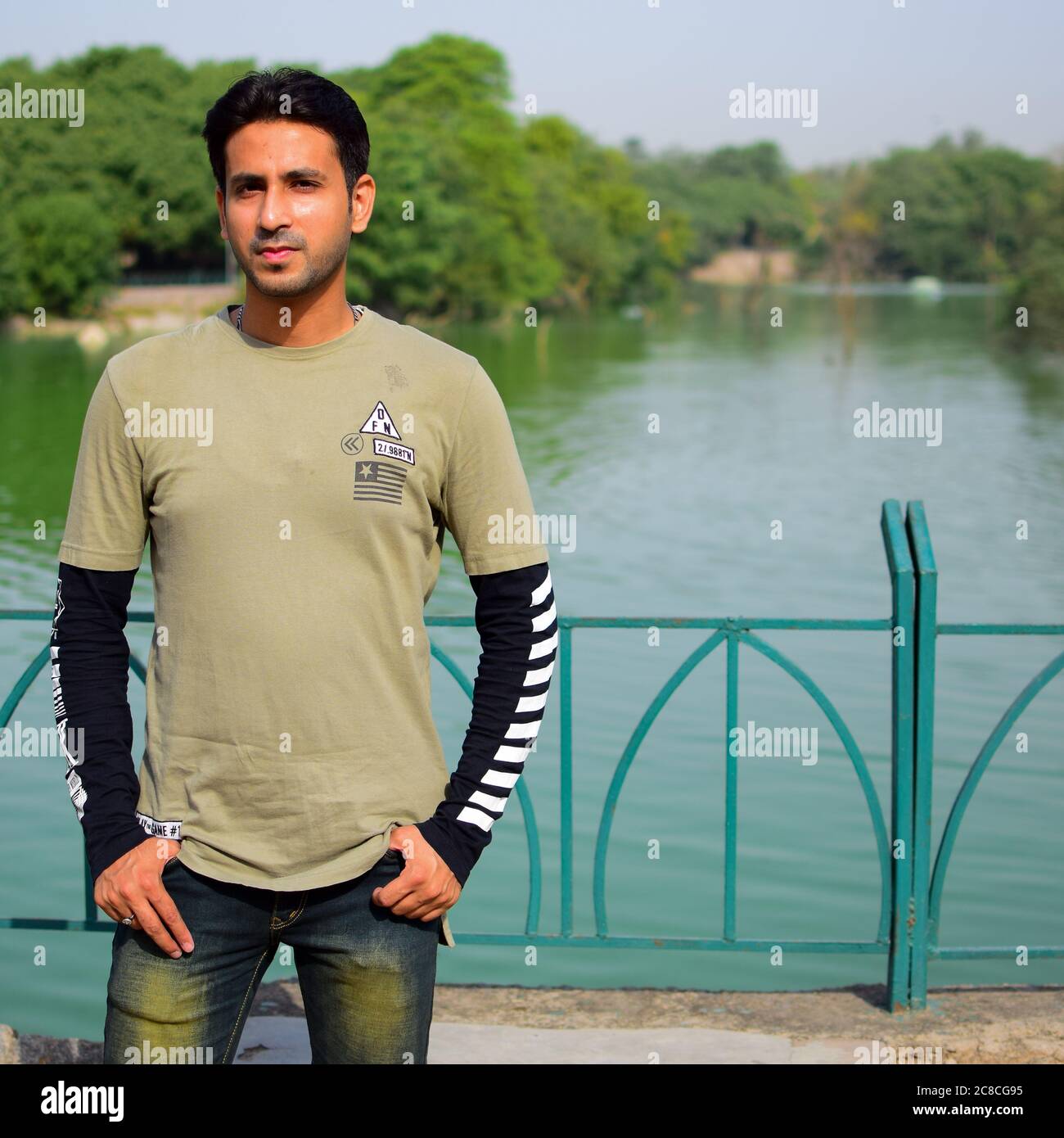 New Delhi India – March 3 2020 : Man portrait, smart casual man ...