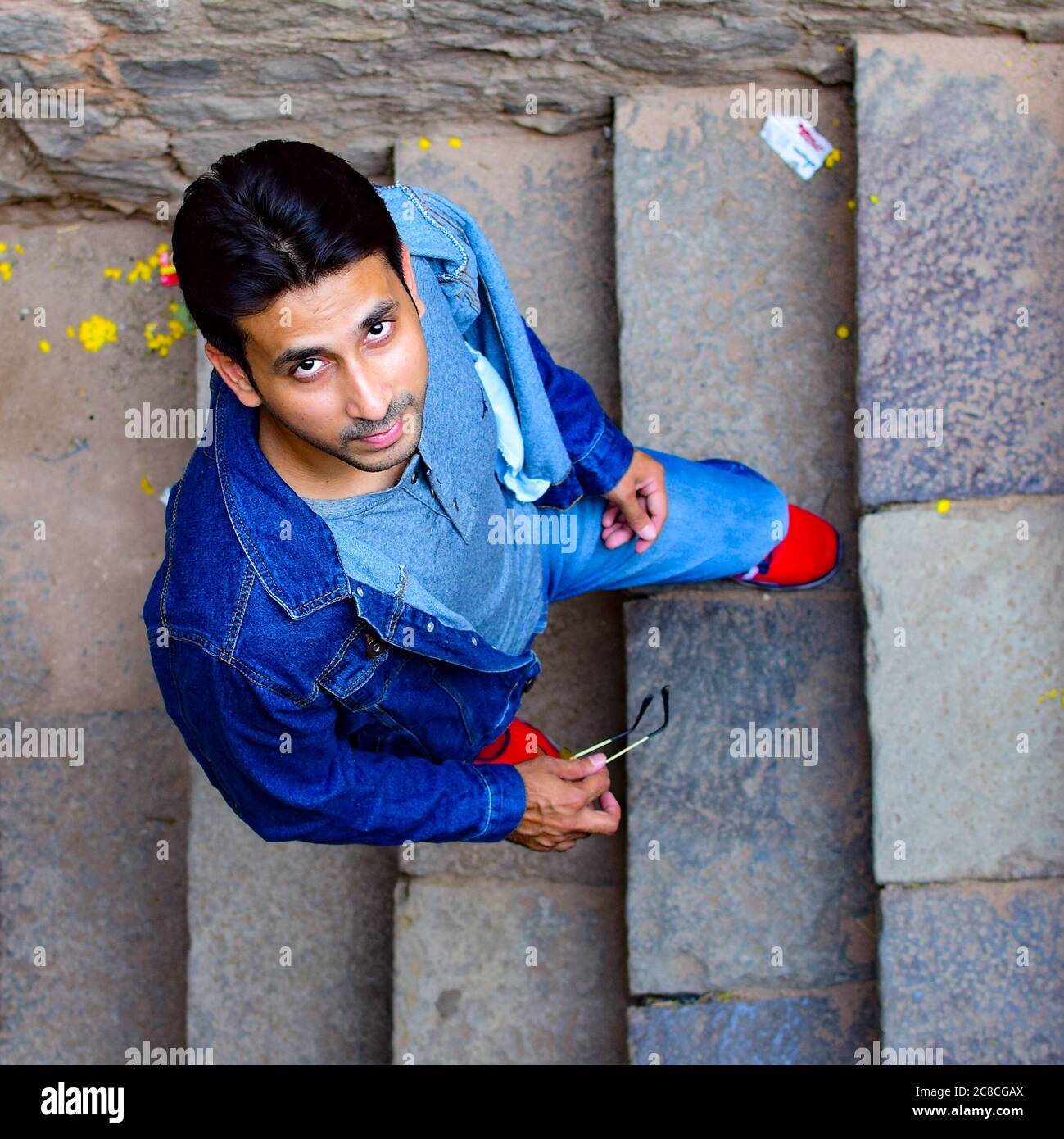 New Delhi India – March 3 2020 : Man portrait, smart casual man ...