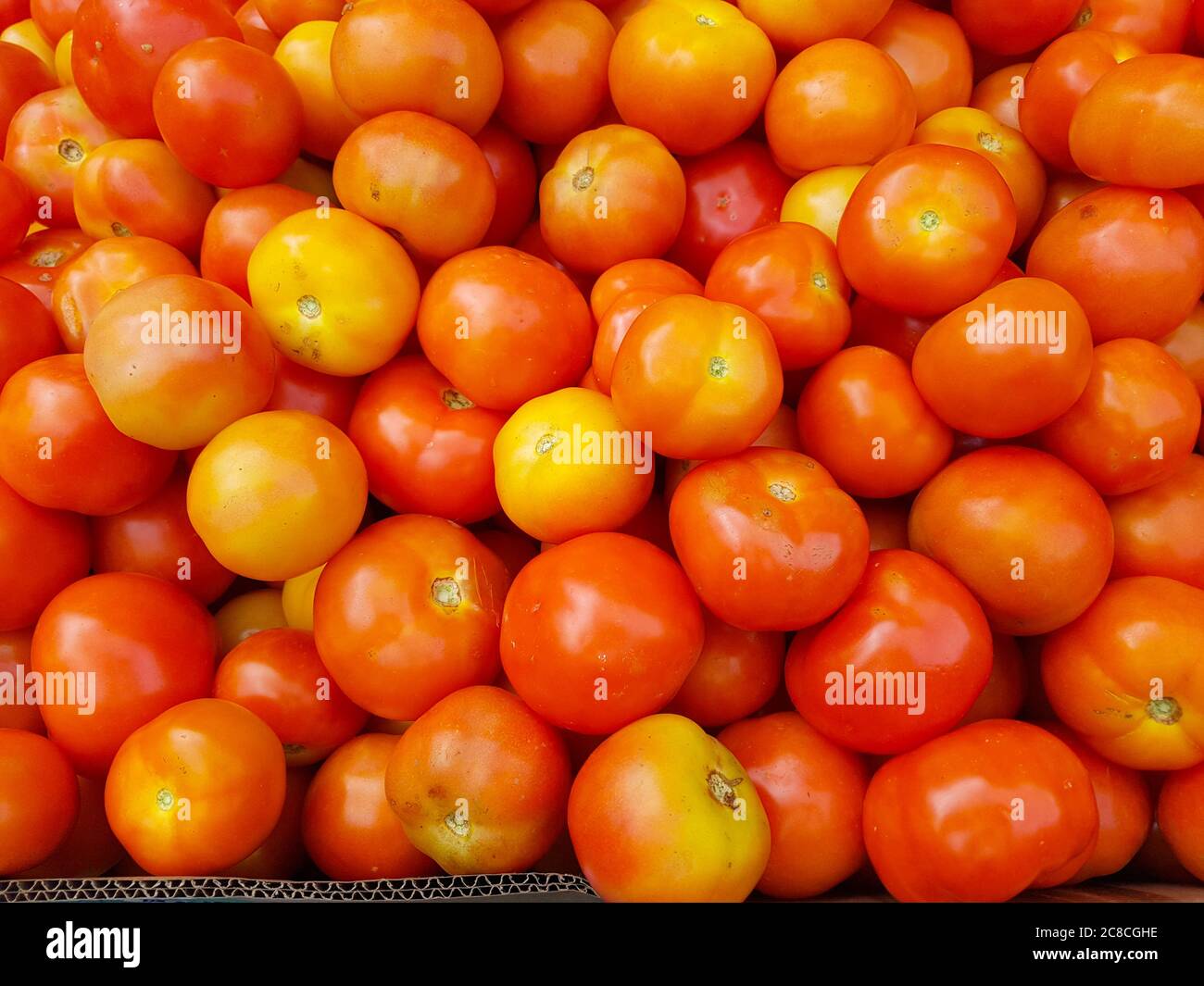 Closeup of cherry tomatoes hi-res stock photography and images - Alamy