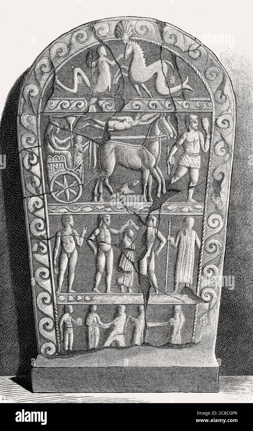 Etruscan tomb figures hi-res stock photography and images - Alamy