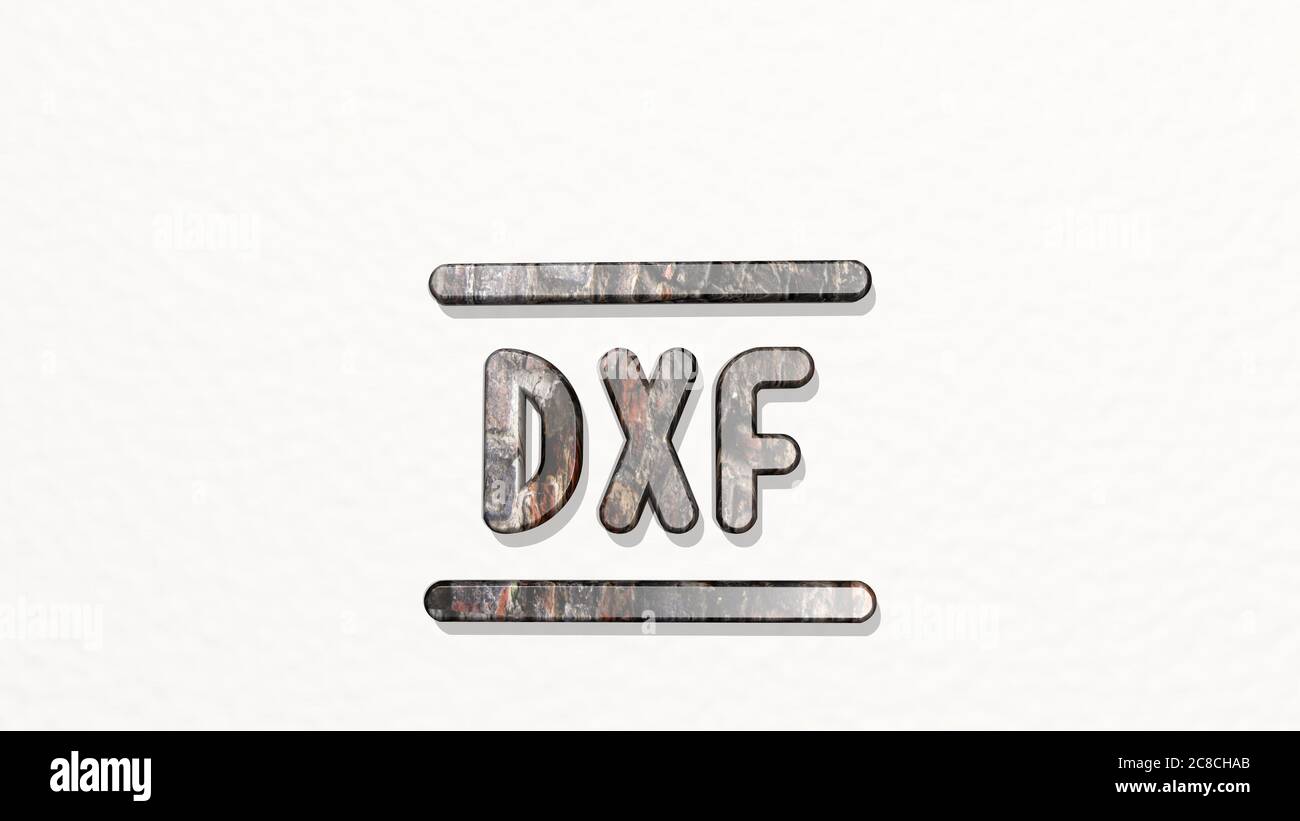 Dxf logo design hi-res stock photography and images - Alamy