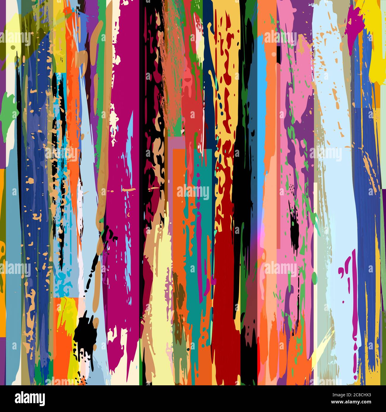 abstract background, with stripes, paint strokes and splashes Stock ...