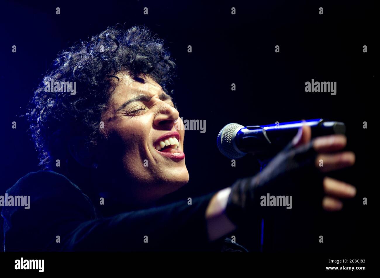 Grammy-nominated singer and songwriter Emily King performing at the ...