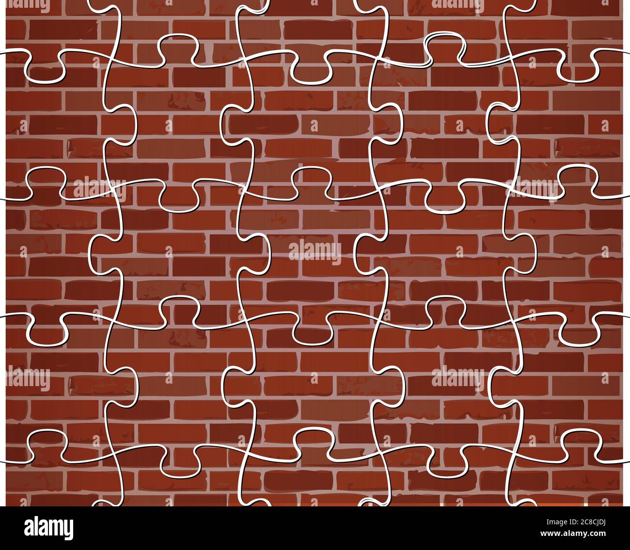 Airbrick wall Stock Vector Images - Alamy