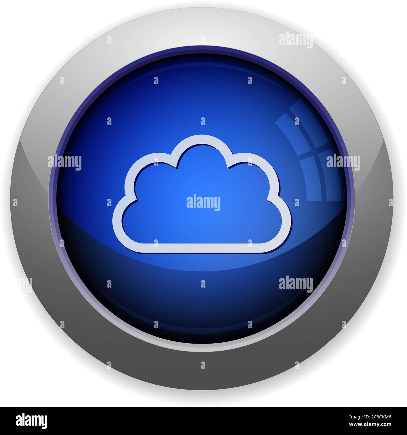 Vector glossy button hi-res stock photography and images - Alamy