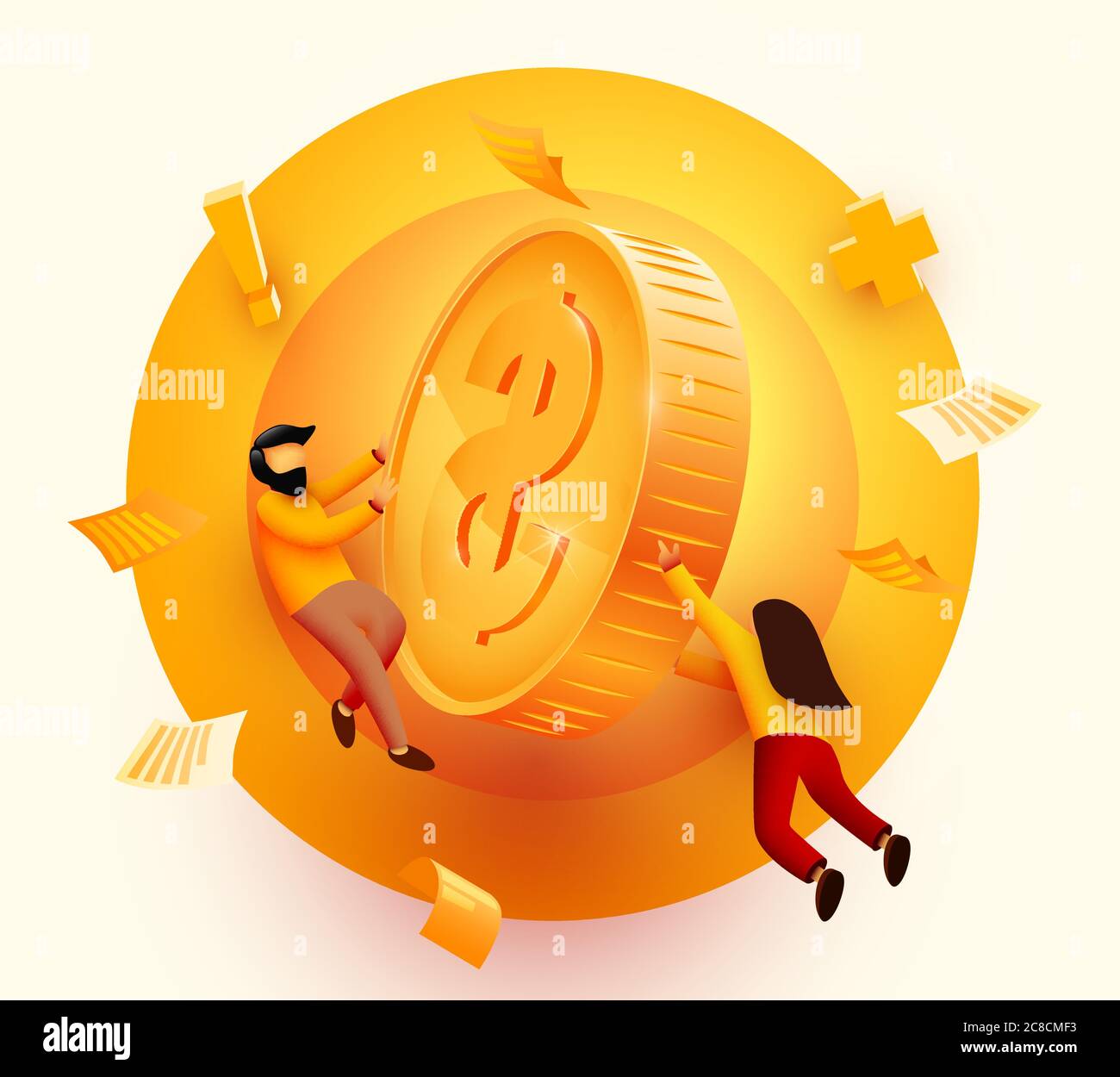 Money saving expert Stock Vector Images - Alamy