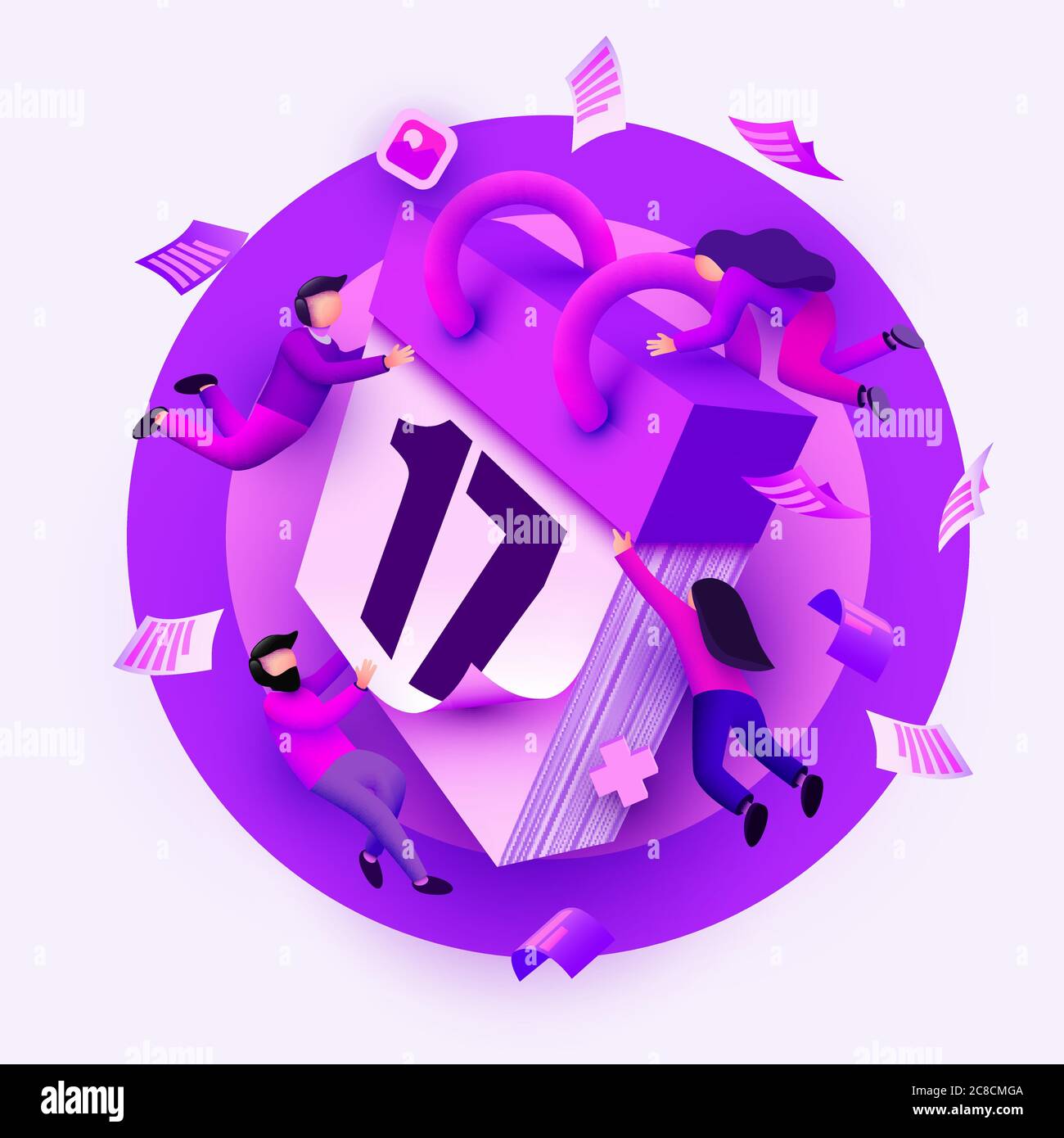 On site event management Stock Vector Images - Alamy