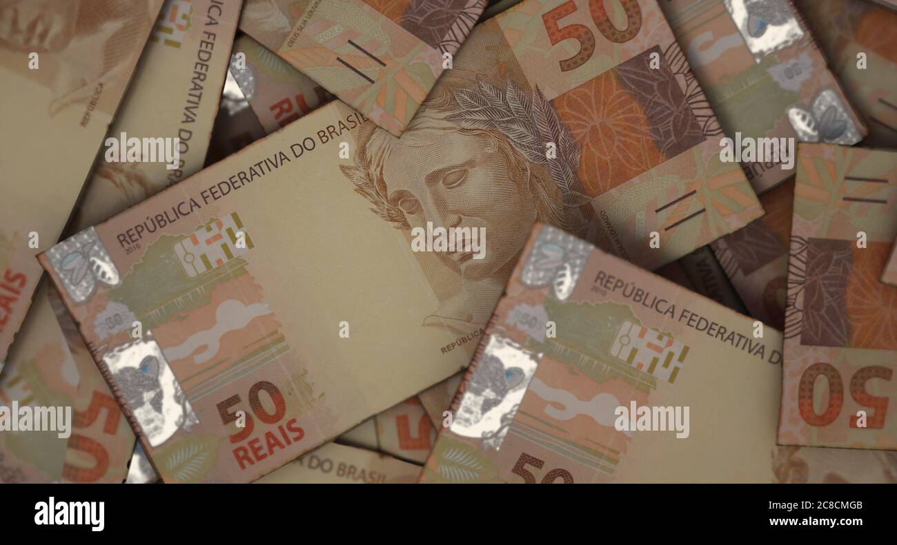 Brazil banknotes hi-res stock photography and images - Alamy