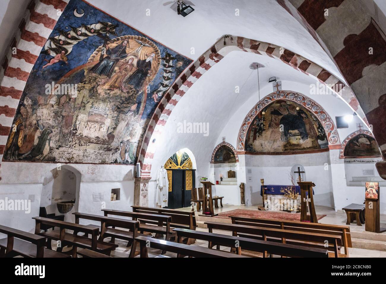 Maronite church interior hi-res stock photography and images - Alamy