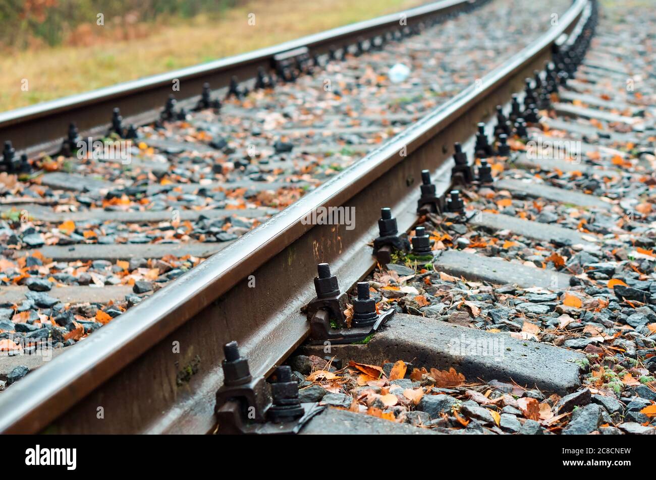 Dirty track sleepers hi-res stock photography and images - Alamy