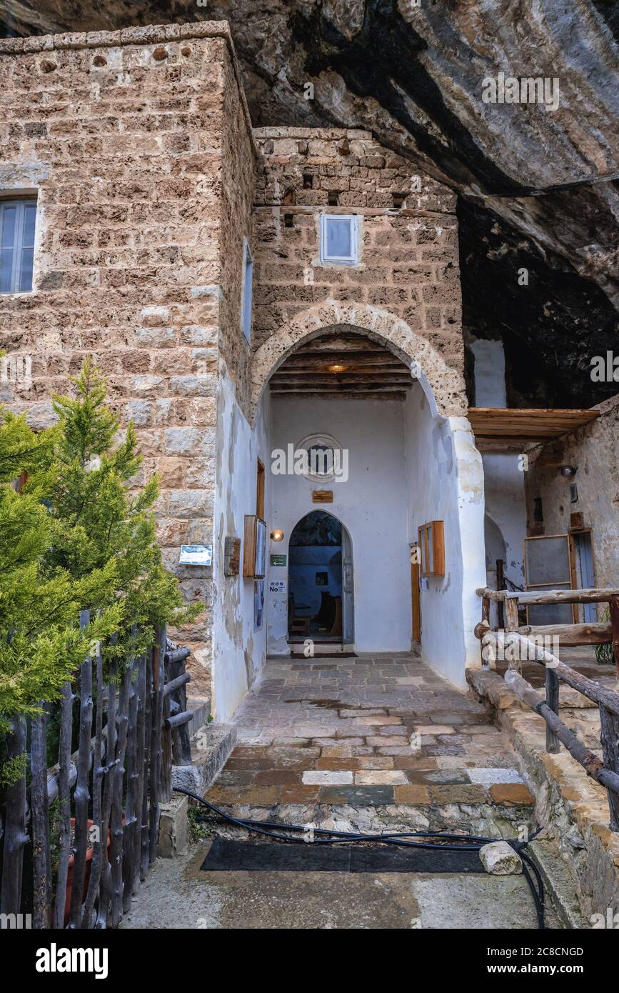 Our Lady of Qannoubine Monastery in Kadisha Valley also called Holy ...