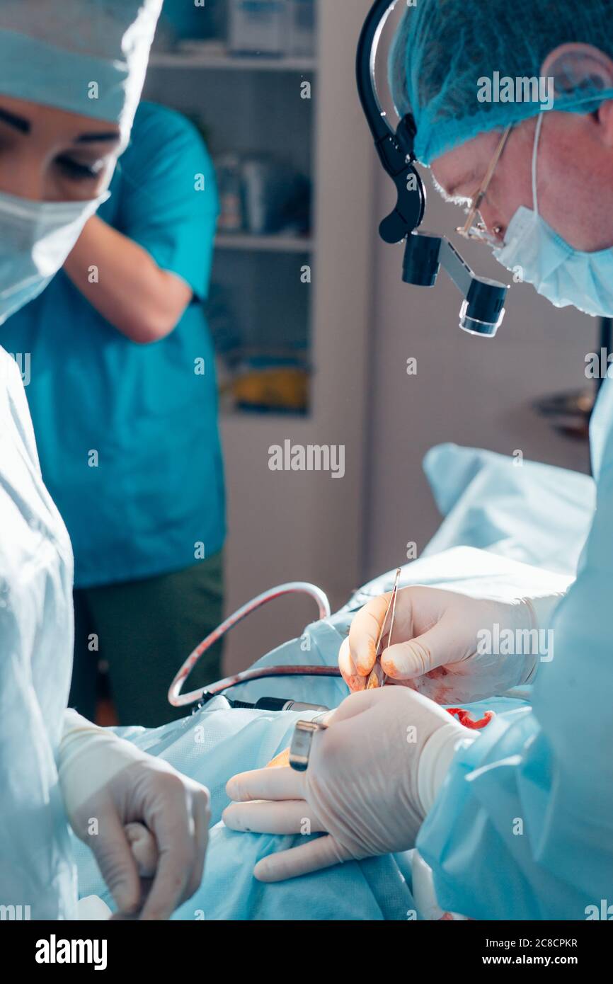 Nose plastic surgery man hi-res stock photography and images - Alamy