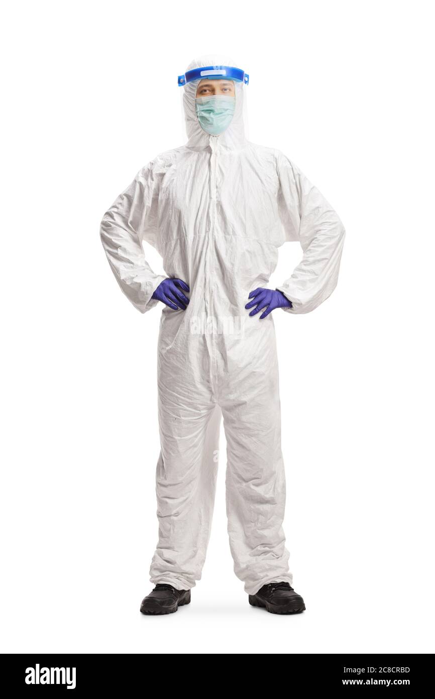 Man in a medical mask Cut Out Stock Images & Pictures - Alamy