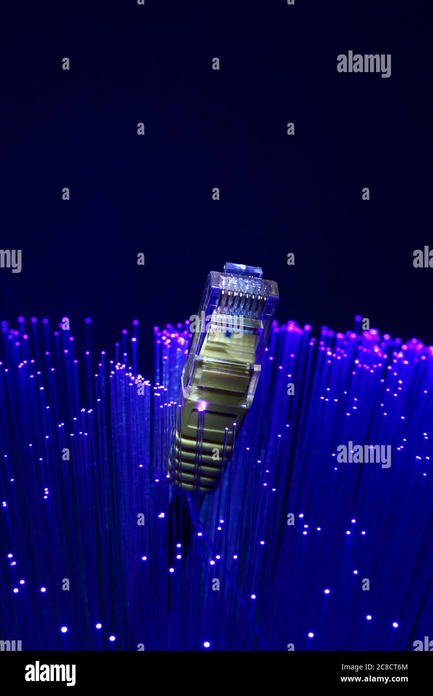 Full fibre hi-res stock photography and images - Alamy