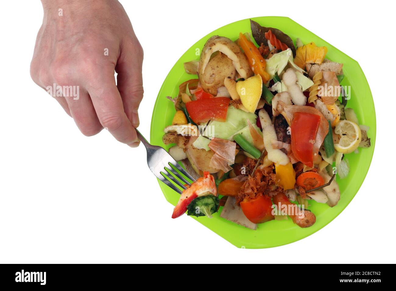 In the future, all people will eat food waste from garbage bins ...