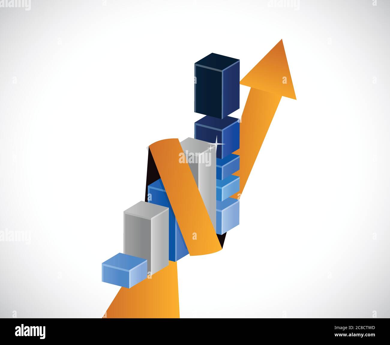 Increment background Stock Vector Images - Alamy