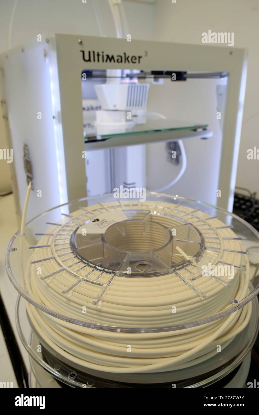 3D printer with PLA material Stock Photo - Alamy