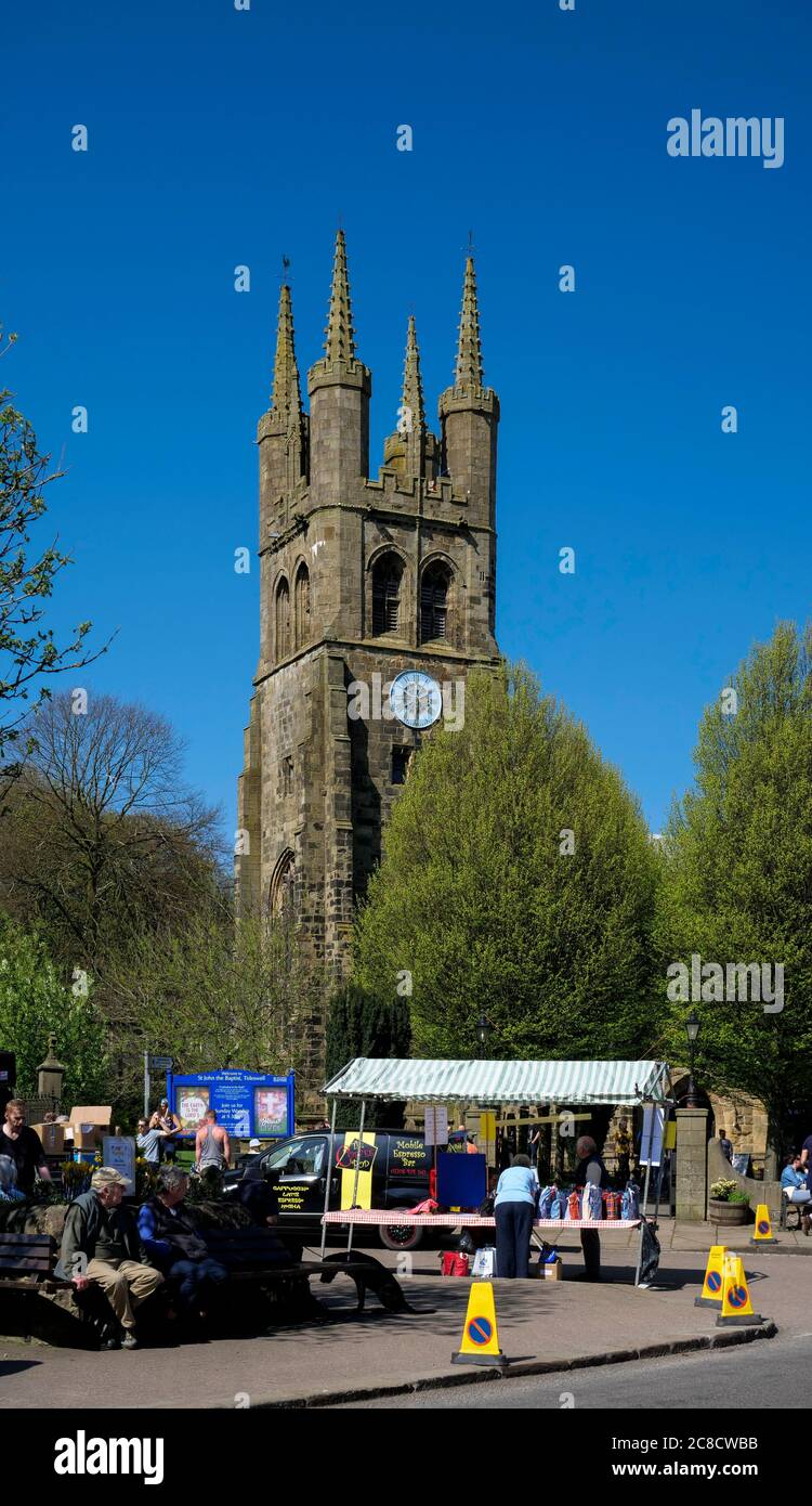 Tideswell parish church hi-res stock photography and images - Alamy