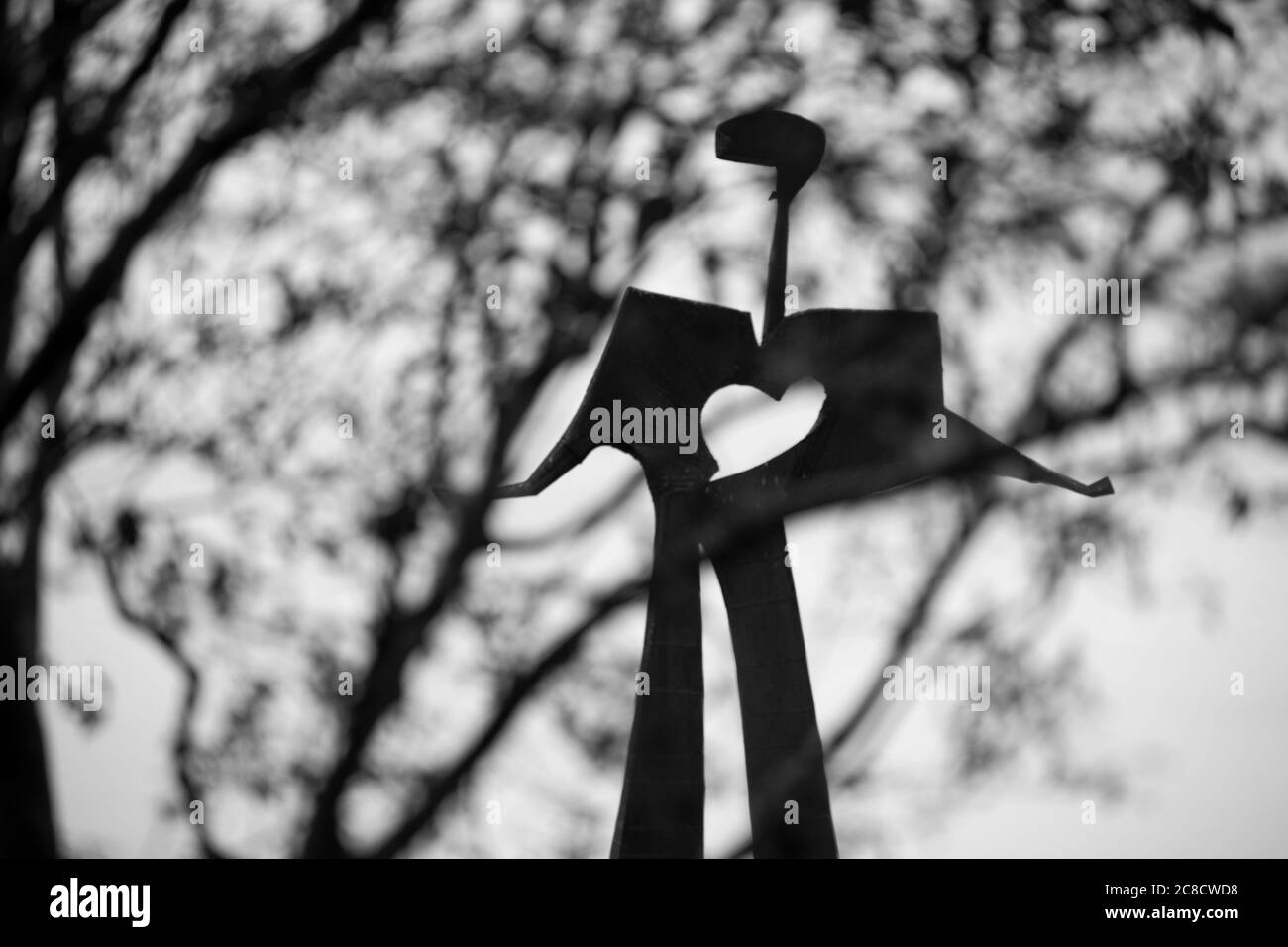 Flat design tree Black and White Stock Photos & Images - Alamy