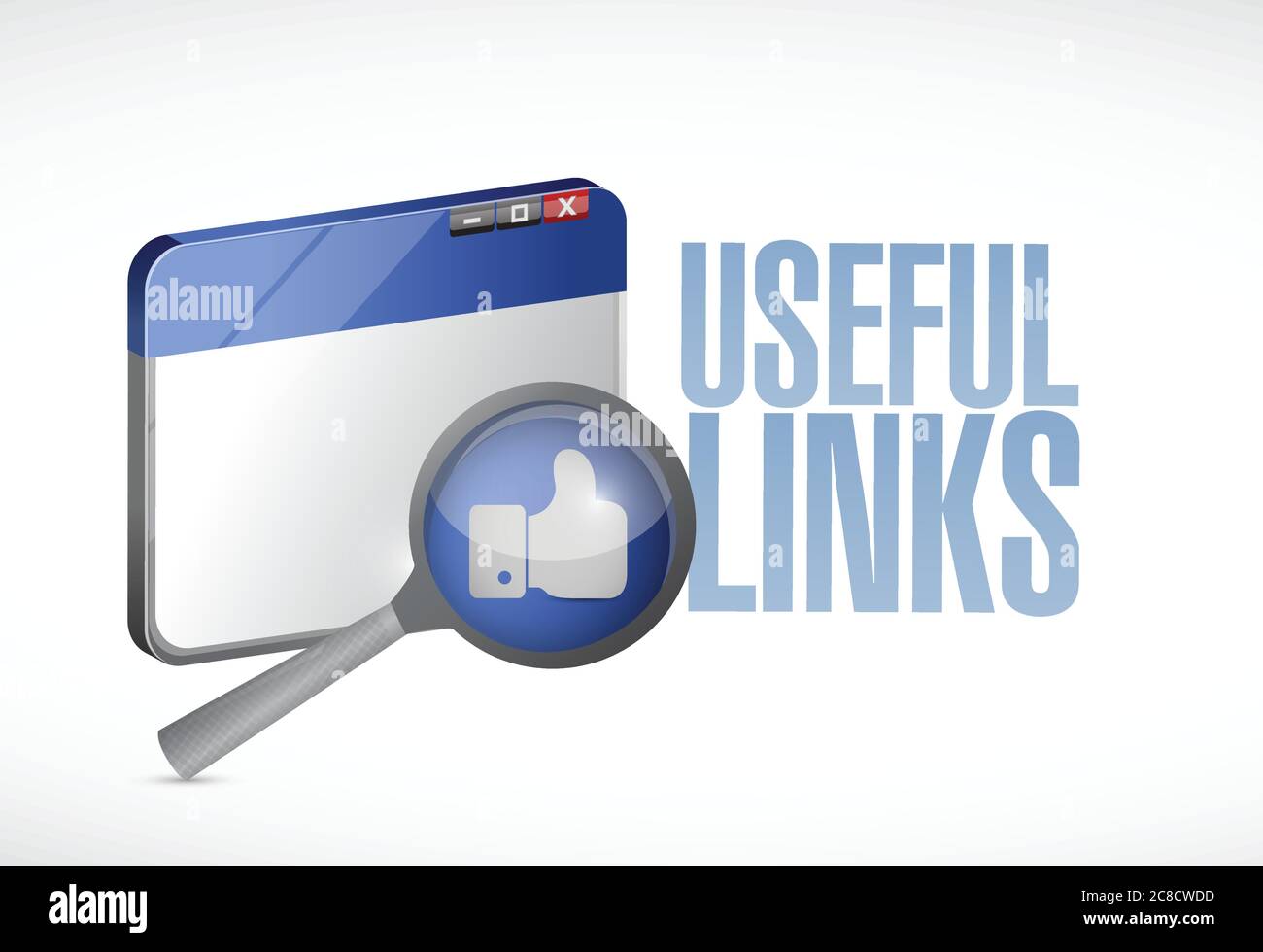 Web browser closeup Stock Vector Images - Alamy