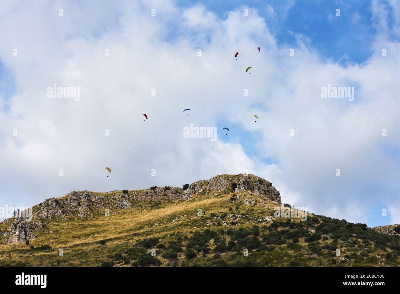 Parachute with birds hi-res stock photography and images - Alamy