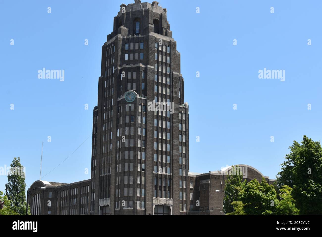 Buffalo Central Terminal Stock Photo - Alamy