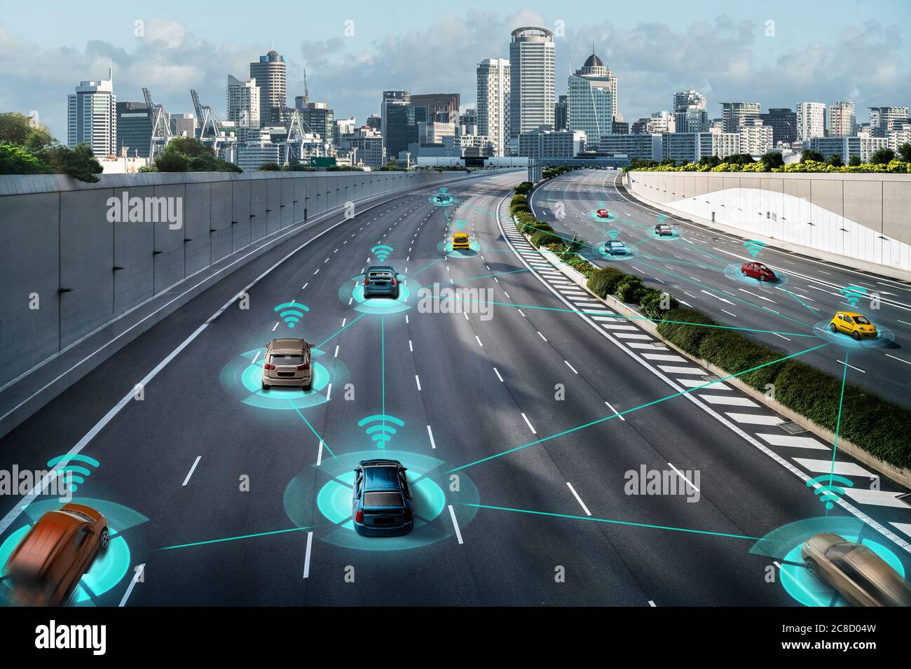 Car communication sensor hi-res stock photography and images - Alamy