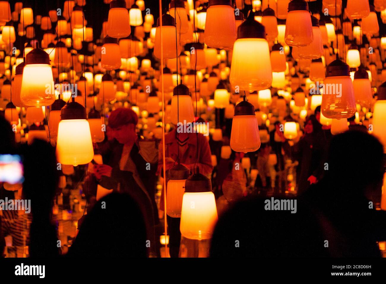 Teamlab exhibition hi-res stock photography and images - Alamy