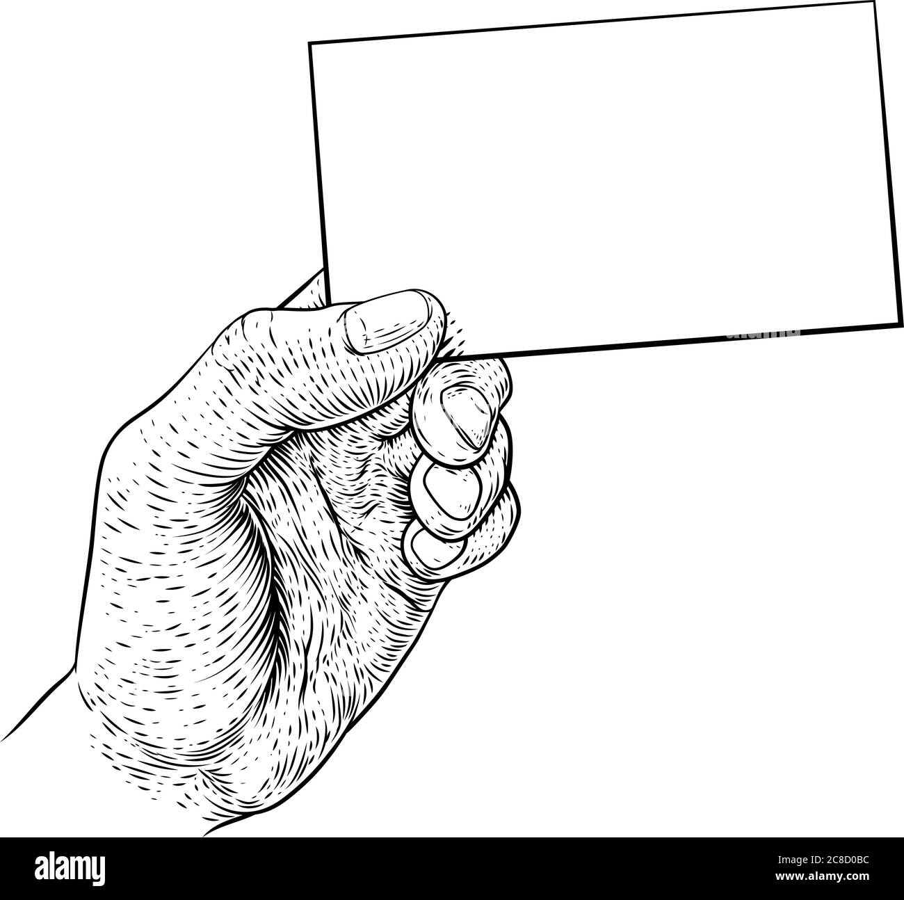 Greeting card design hand Cut Out Stock Images & Pictures - Alamy