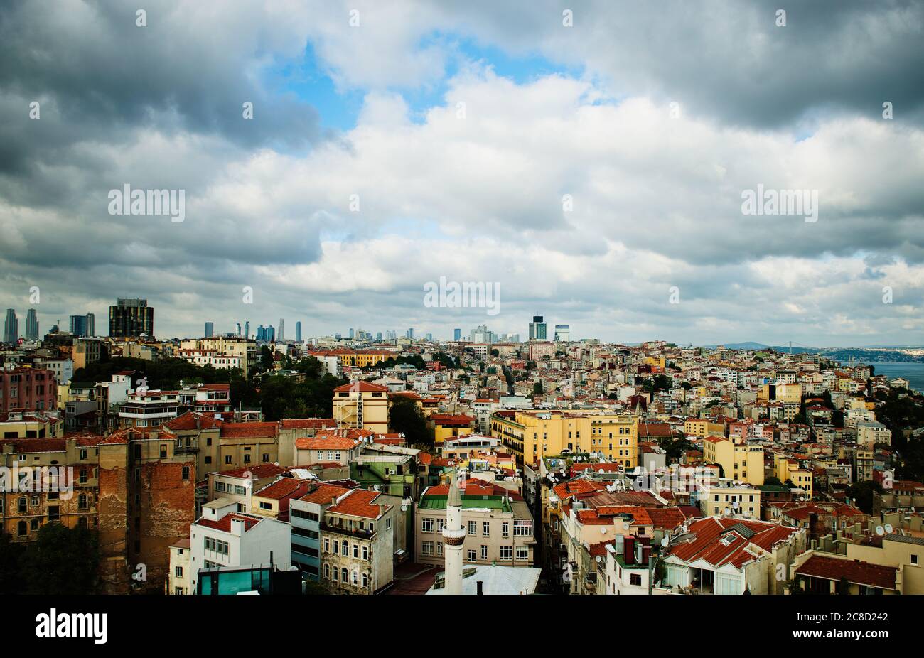 Landscape of Istanbul, Turkey Stock Photo - Alamy
