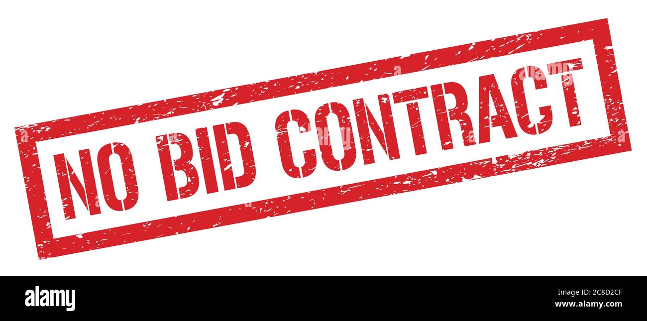 No bid contract hi-res stock photography and images - Alamy