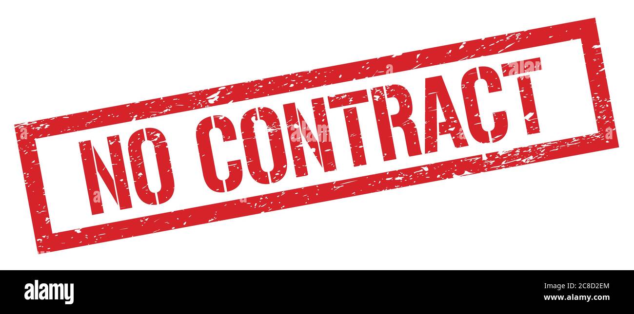 No contract stamp hi-res stock photography and images - Alamy
