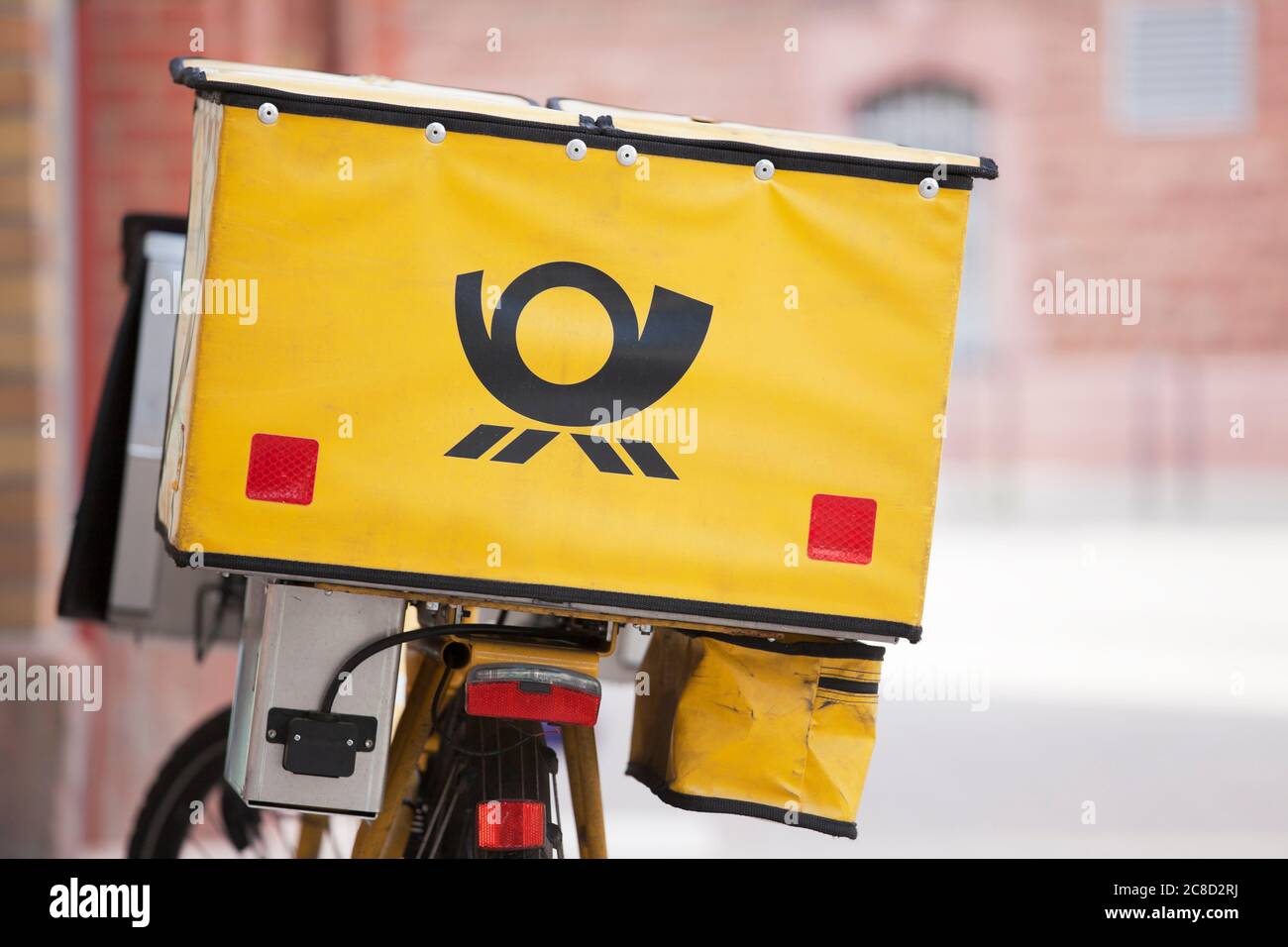 Deutsche post bicycle hi-res stock photography and images - Alamy