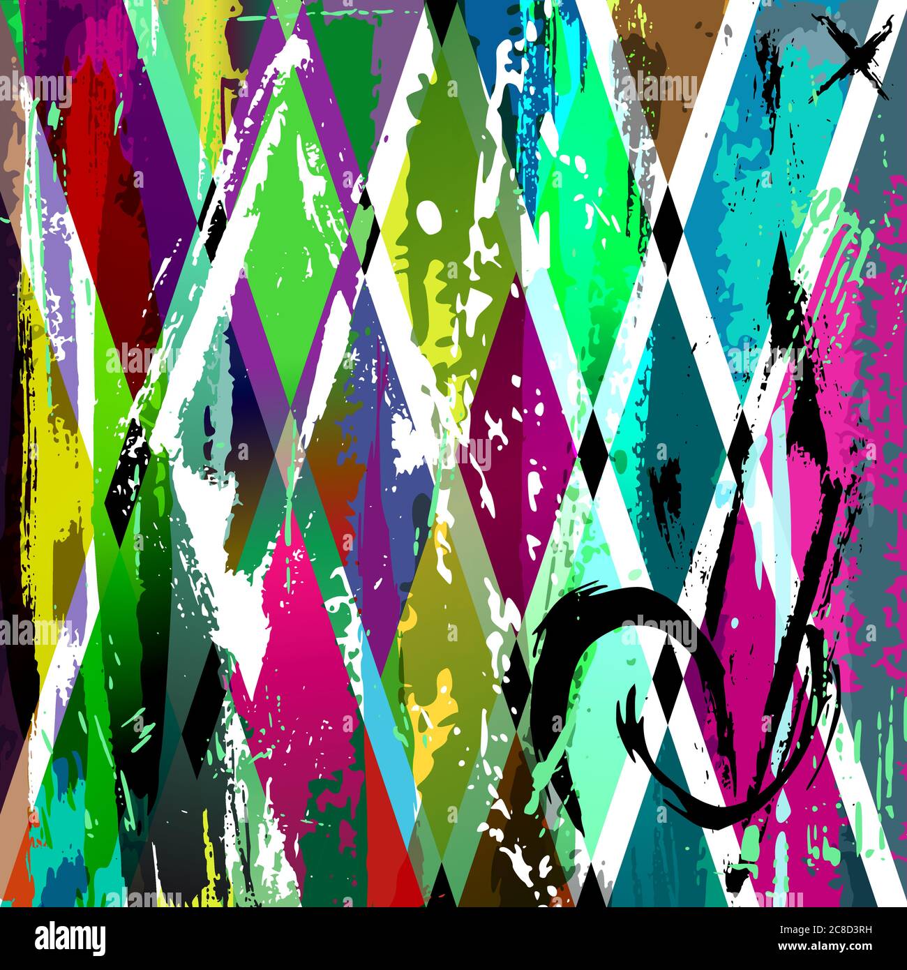 Wall patern Stock Vector Images - Alamy