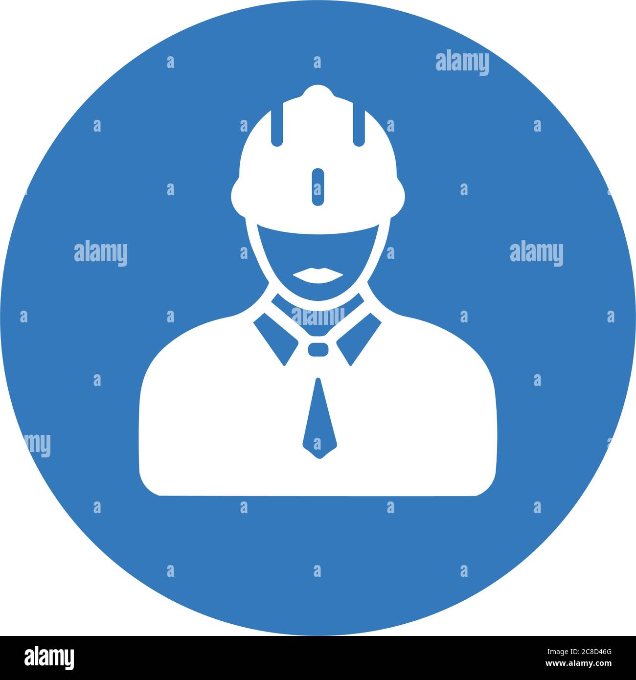 Engineer icon hi-res stock photography and images - Alamy