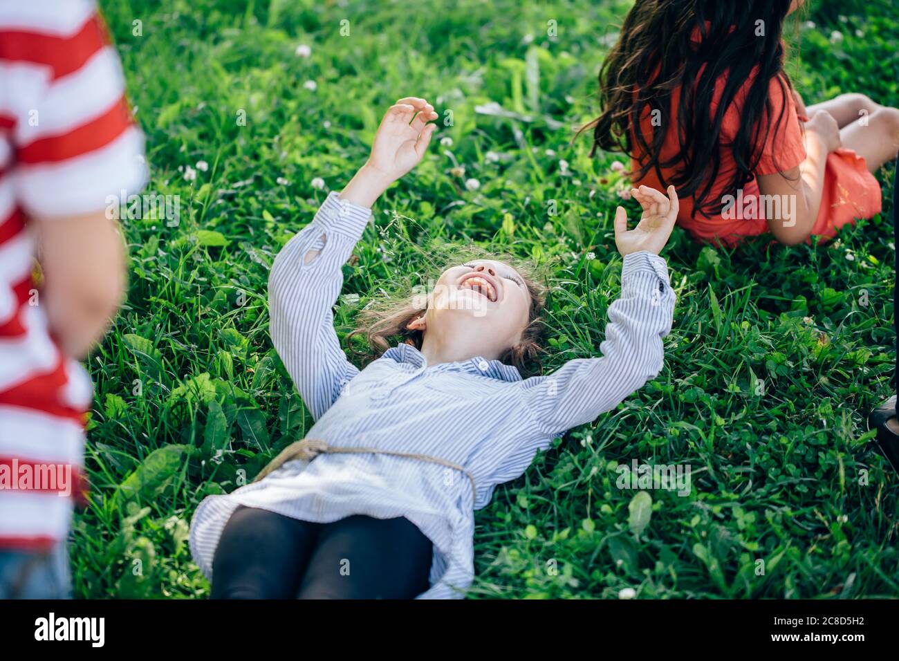 Diverse children on playground hi-res stock photography and images - Alamy