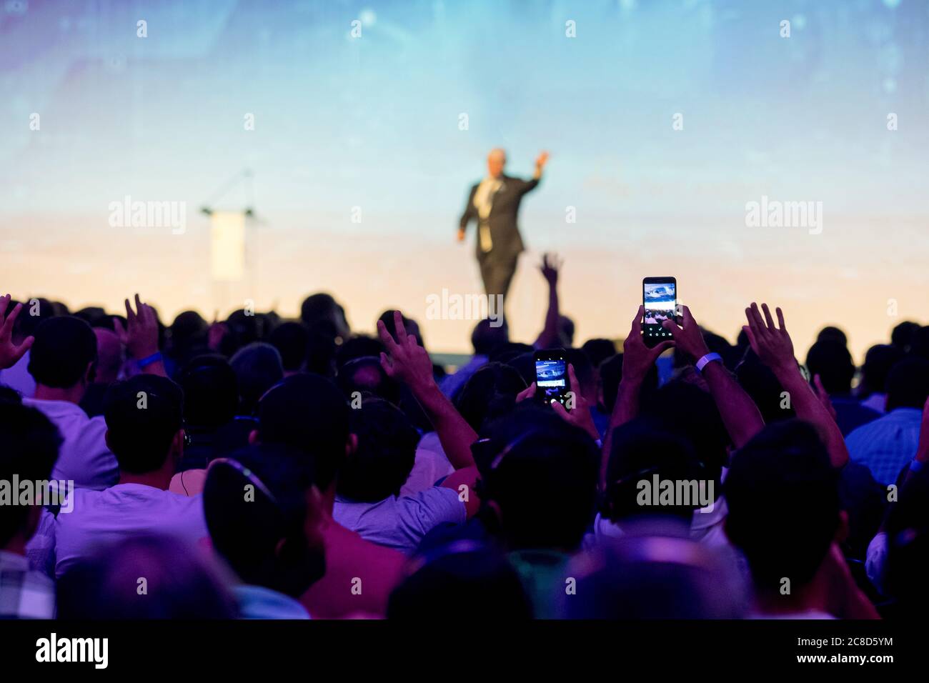 Conference hall filming hi-res stock photography and images - Alamy