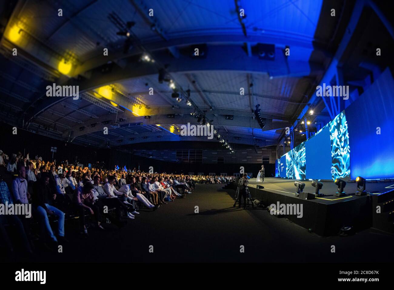 Business and Academic Conference Event Stock Photo - Alamy