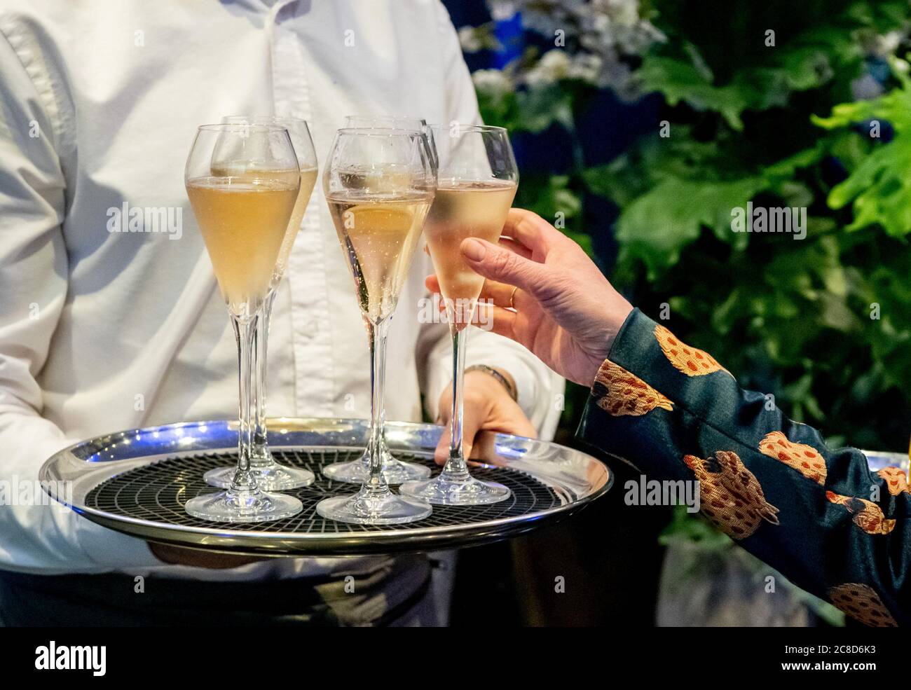 Drink for receptions, corporate events and weddings Stock Photo - Alamy