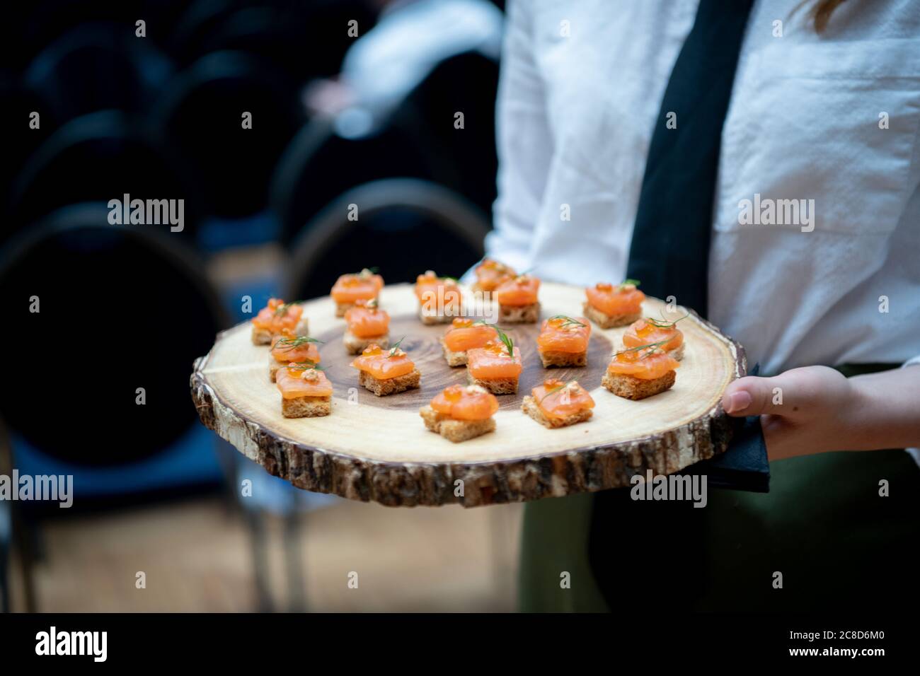 Food at Receptions, Corporate Events and Weddings Stock Photo - Alamy