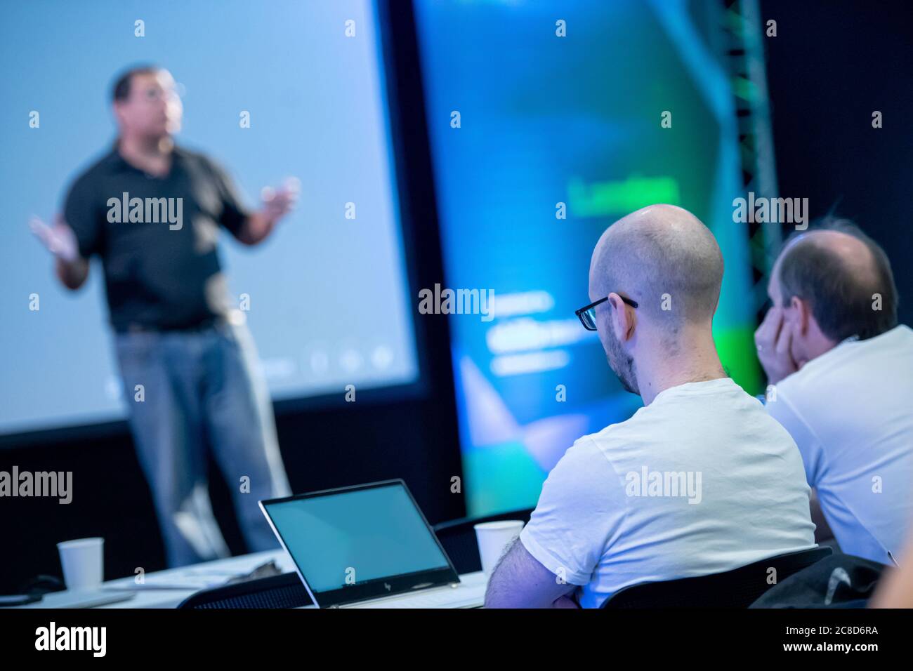 Business and Academic Conference Event Stock Photo - Alamy
