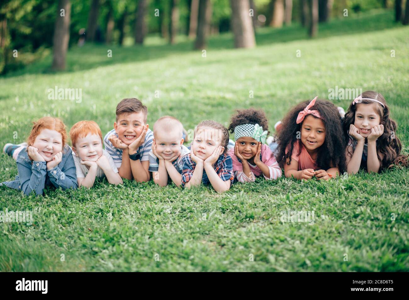 Multicultural kids playing hi-res stock photography and images - Alamy